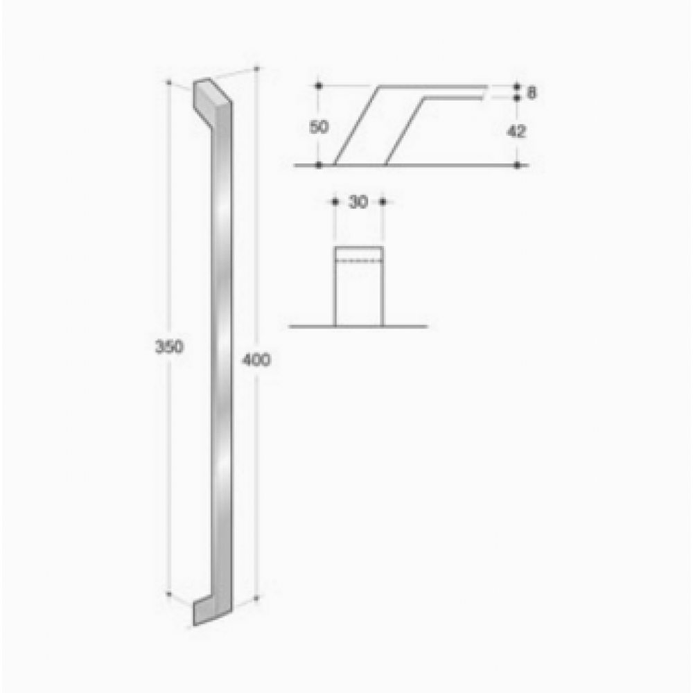 Buy Pull Handles pba in Stainless Steel | Windowo Shop