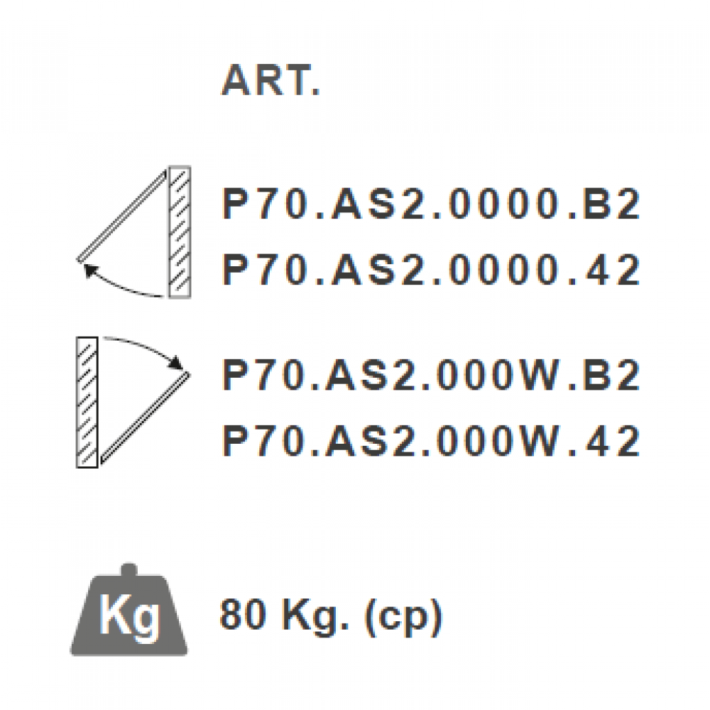 pba P70-AS2-P arm limiter for windows | Windowo