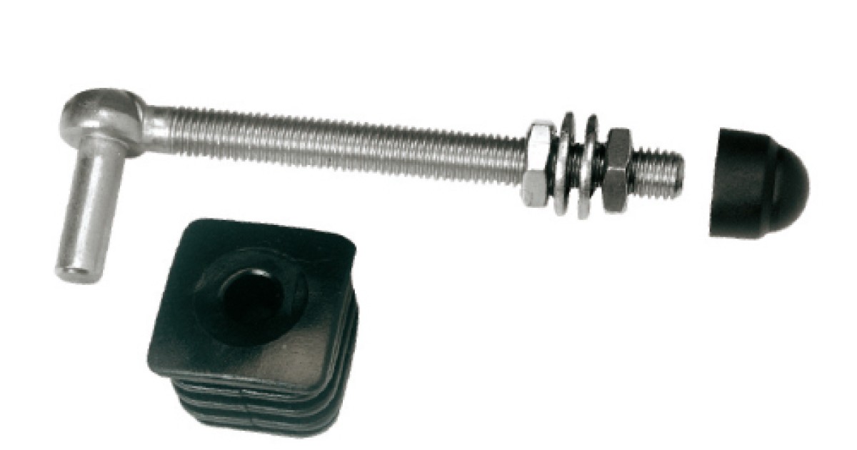 Stainless Steel Long Hinge for Gate - With Caps