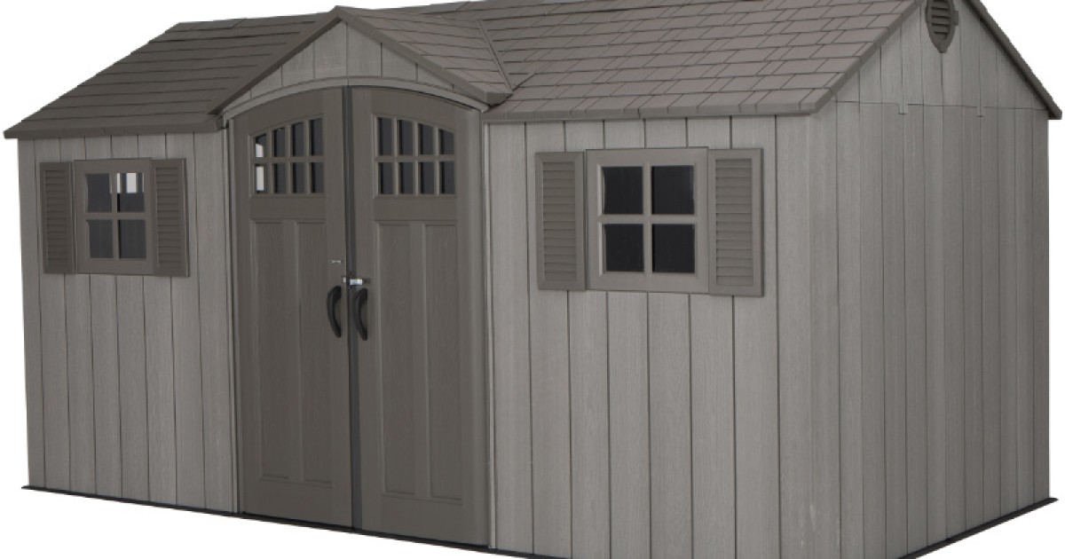 PVC Garden Shed - Large and Spacious