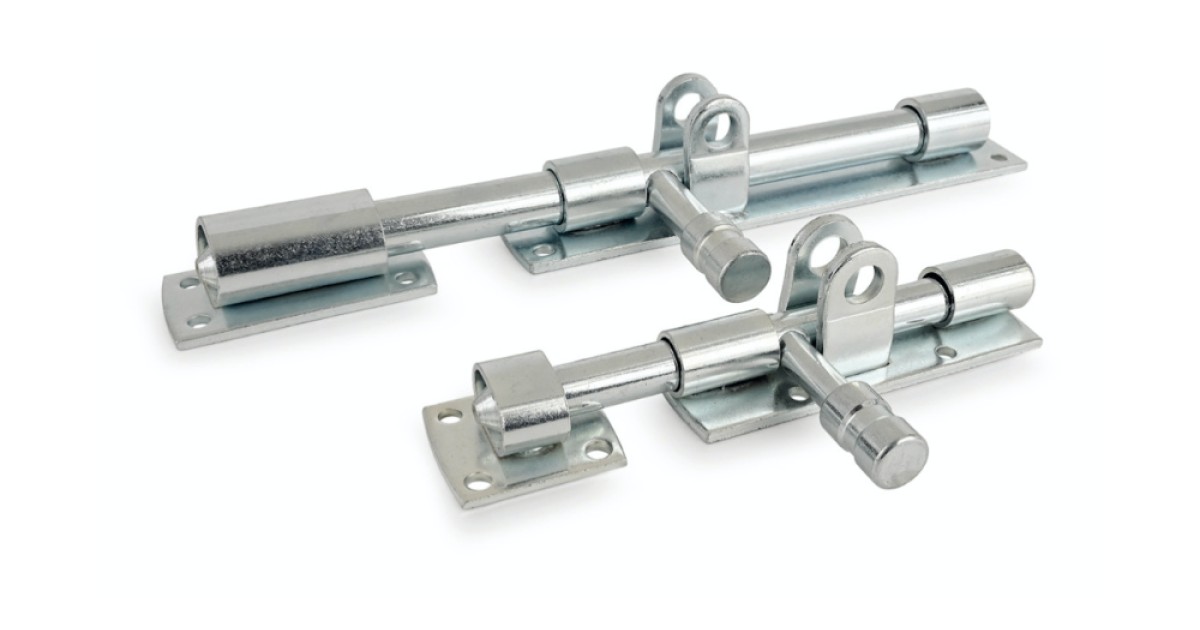 Galvanized Horizontal Bolt with Keep for Door