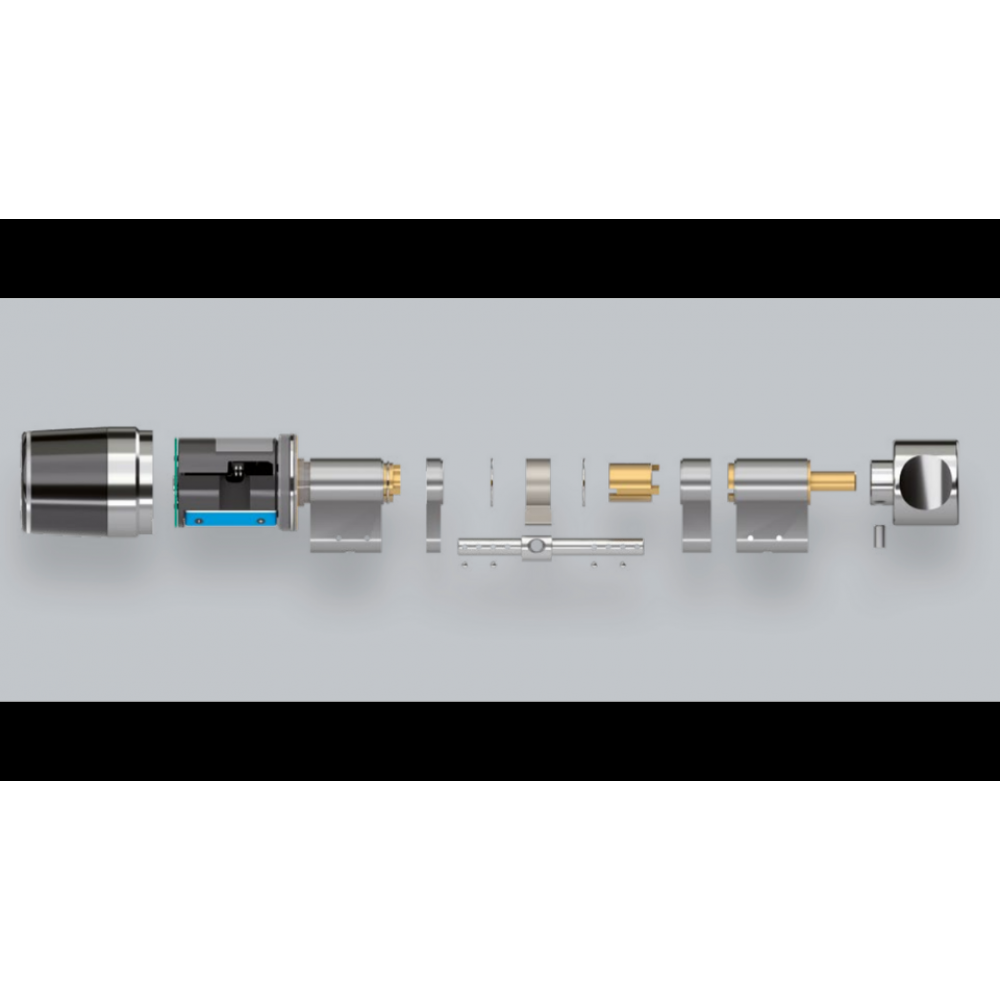 Electronic modular cylinder Libra LE60 Iseo | Windowo