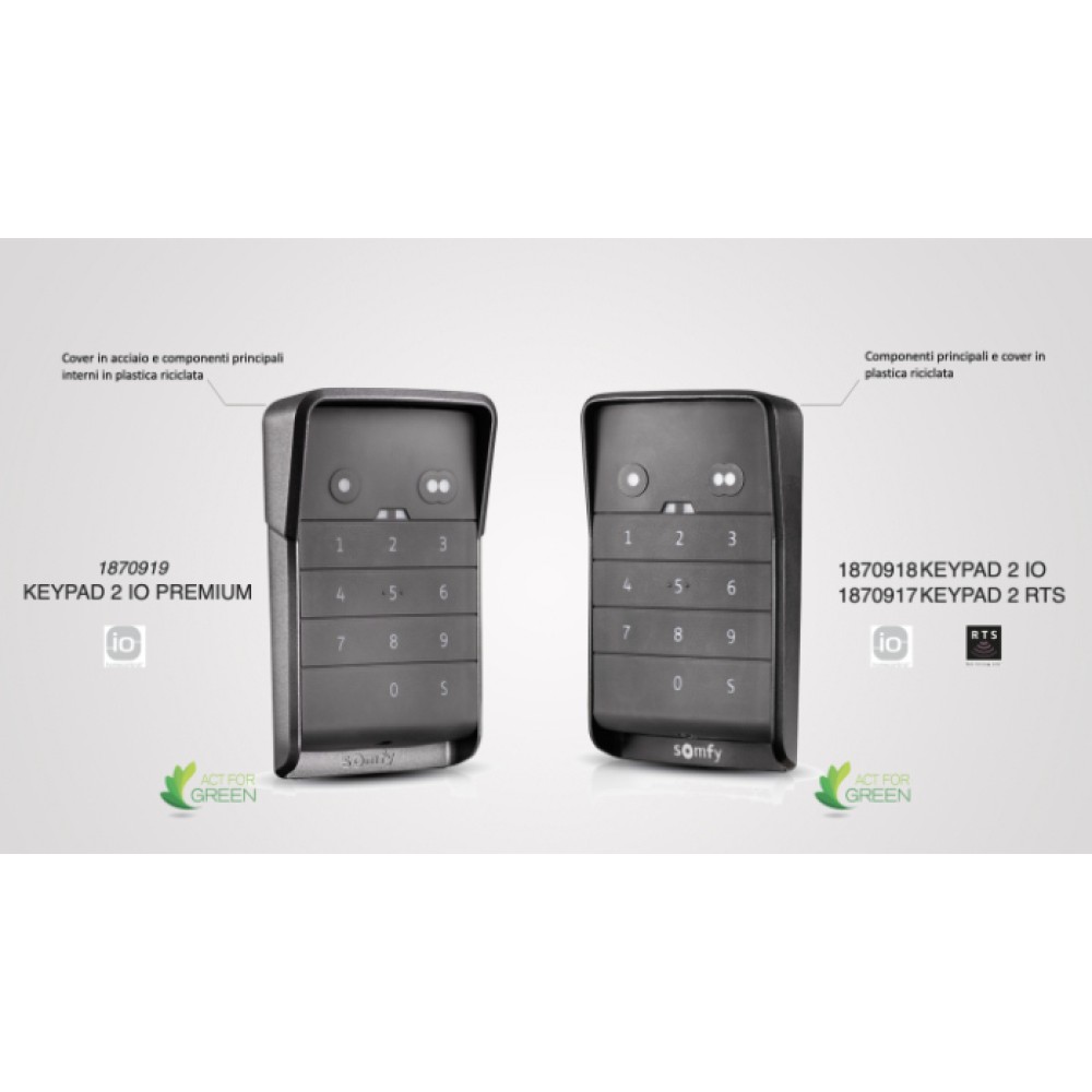 Somfy Keypad 2 - Keypad for Radio Motors