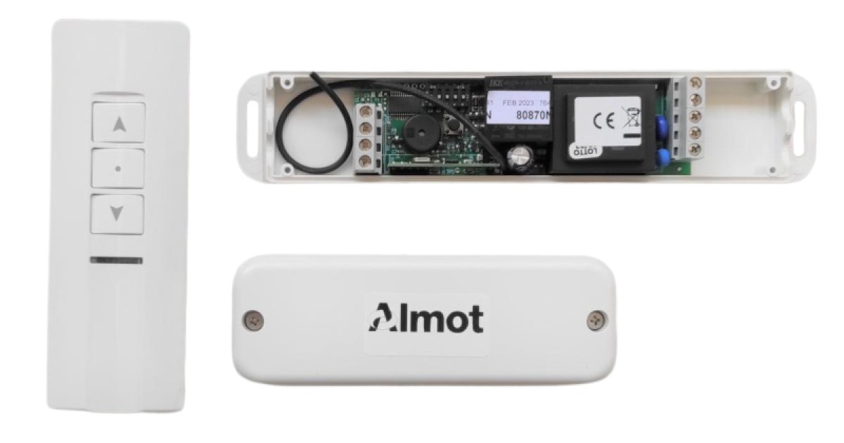 Almot Control Unit Kit for Roller Shutters and Awnings