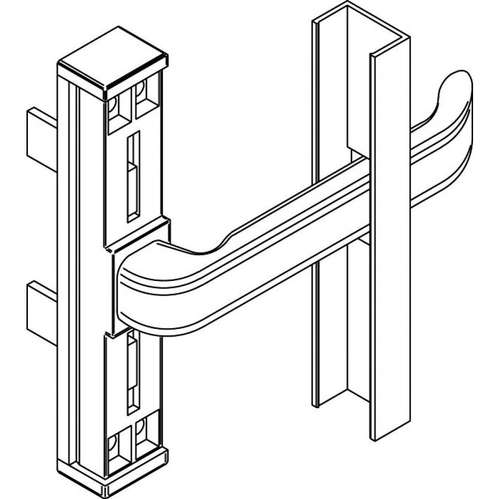 Giesse Coupè Window Handle Cremonese