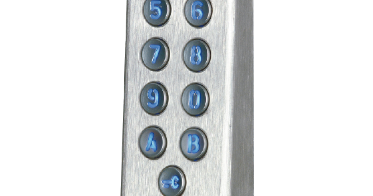 PROFIL100EINT Keypad Stainless Steel Heavy Duty 2 Relays DIGICODE CDVI ...